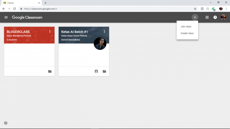 √ Google Classroom: Kelas Online Praktis dan Ekonomis