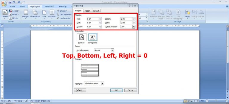 √ Ukuran Foto 3R & Cara Print di Microsoft Word atau Photoshop